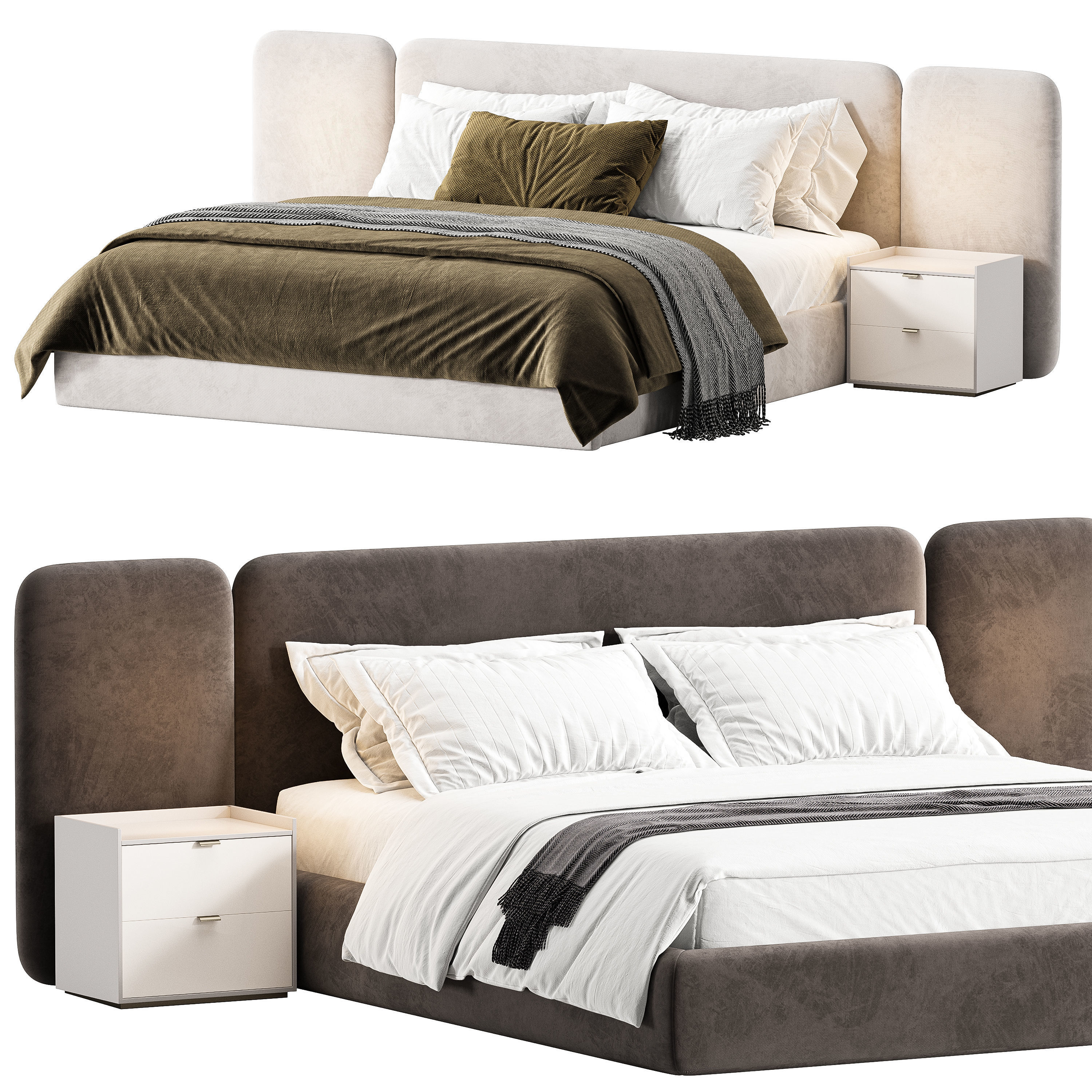 Wanda bed by thehighwall 3D model | CGTrader