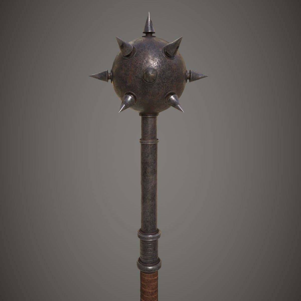 3D model Medieval Mace VR / AR / low-poly | CGTrader