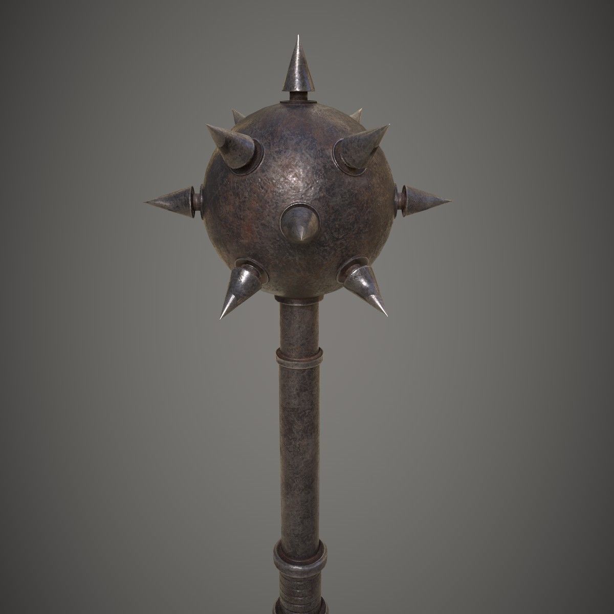 3D model Medieval Mace VR / AR / low-poly | CGTrader