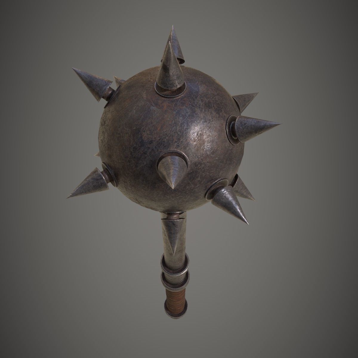 3D model Medieval Mace VR / AR / low-poly | CGTrader