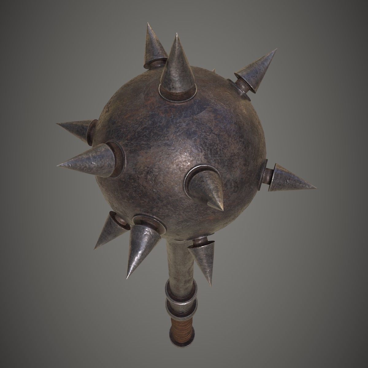 3D model Medieval Mace VR / AR / low-poly | CGTrader