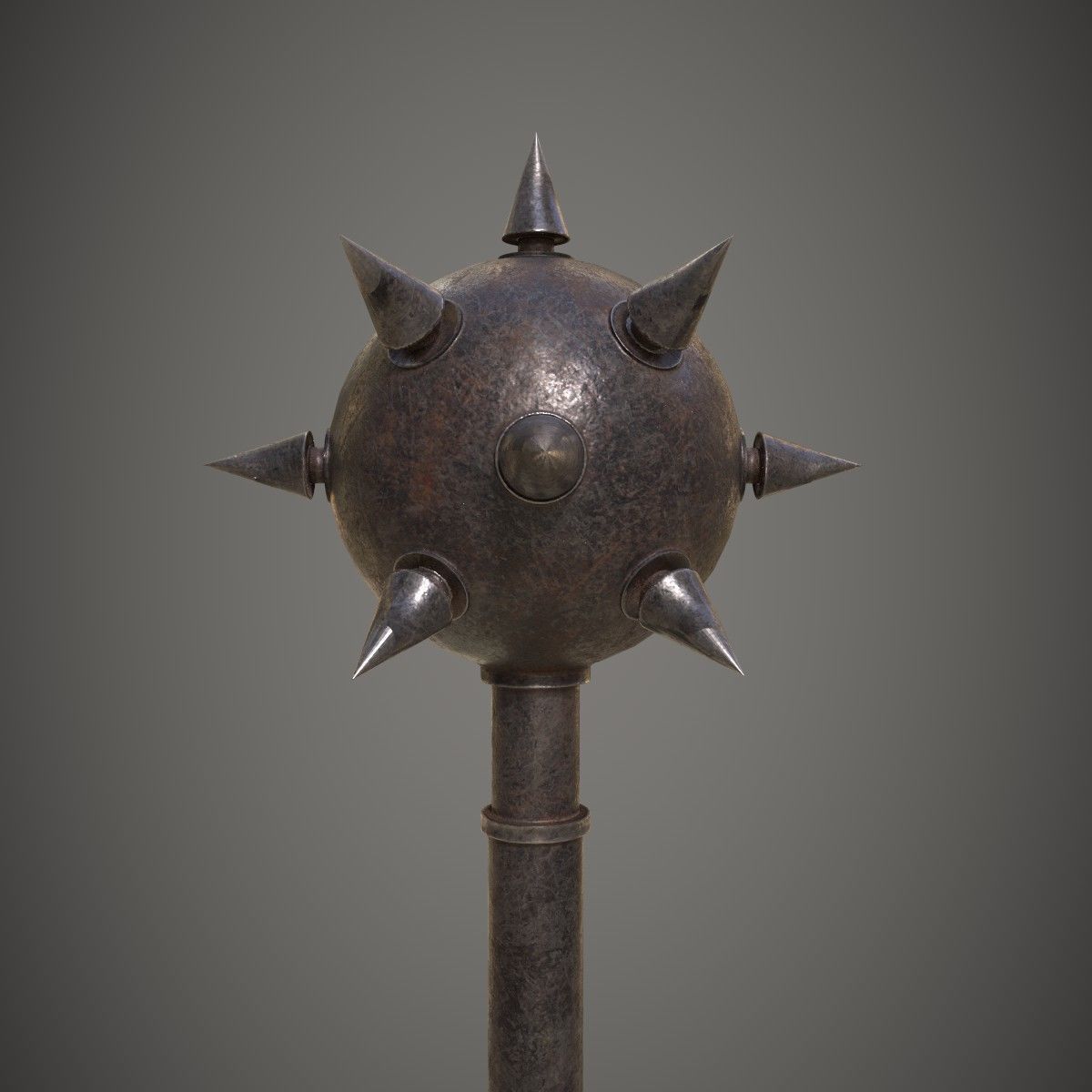 3D model Medieval Mace VR / AR / low-poly | CGTrader