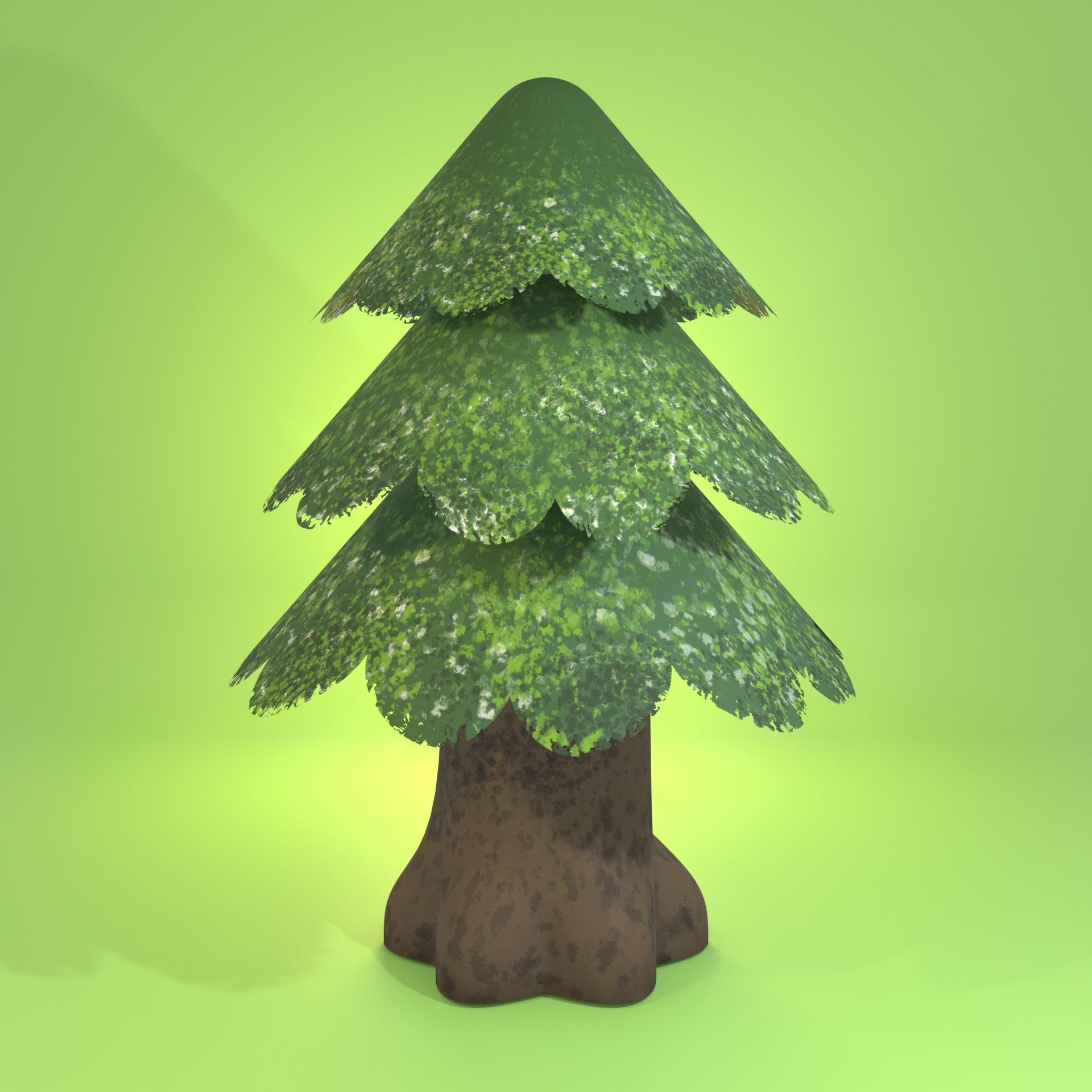 3D model Pine tree VR / AR / low-poly | CGTrader