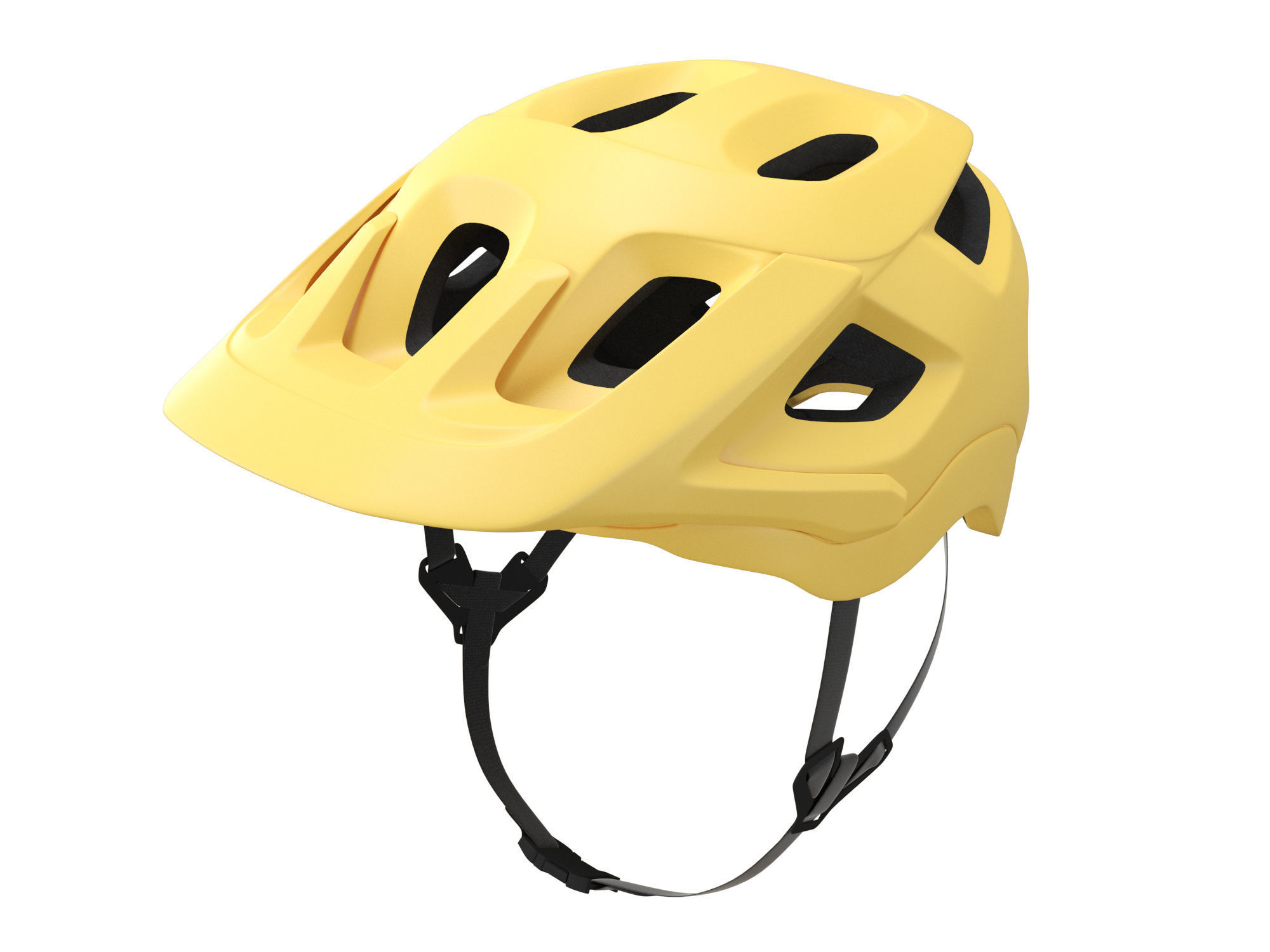 Yellow Helmet 3D model | CGTrader