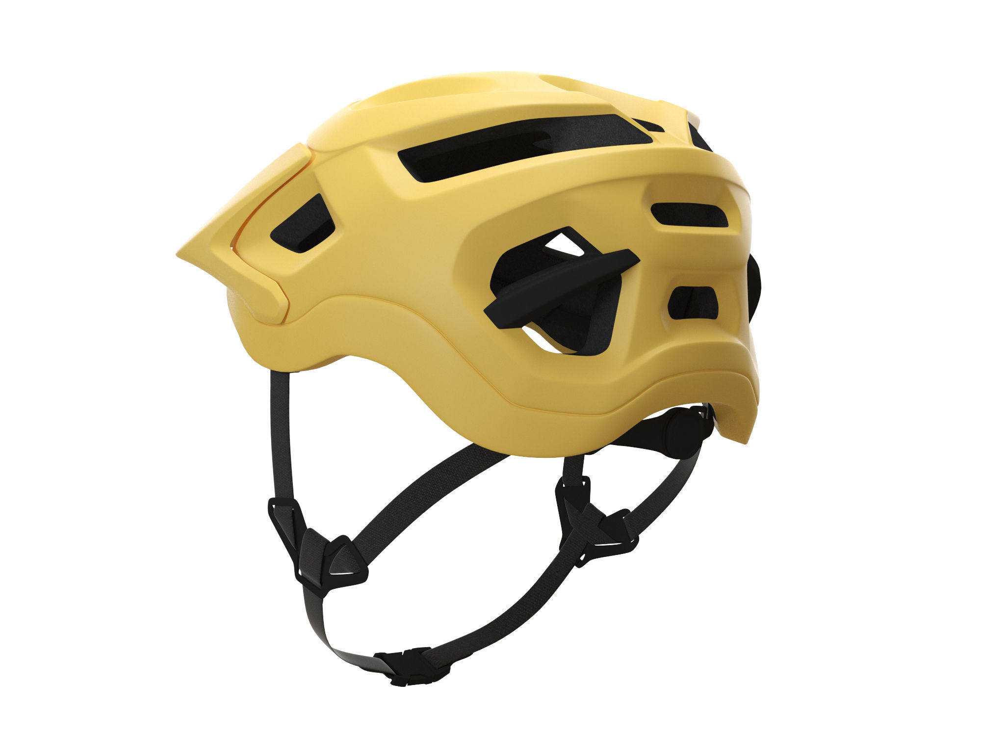 Yellow Helmet 3D model | CGTrader