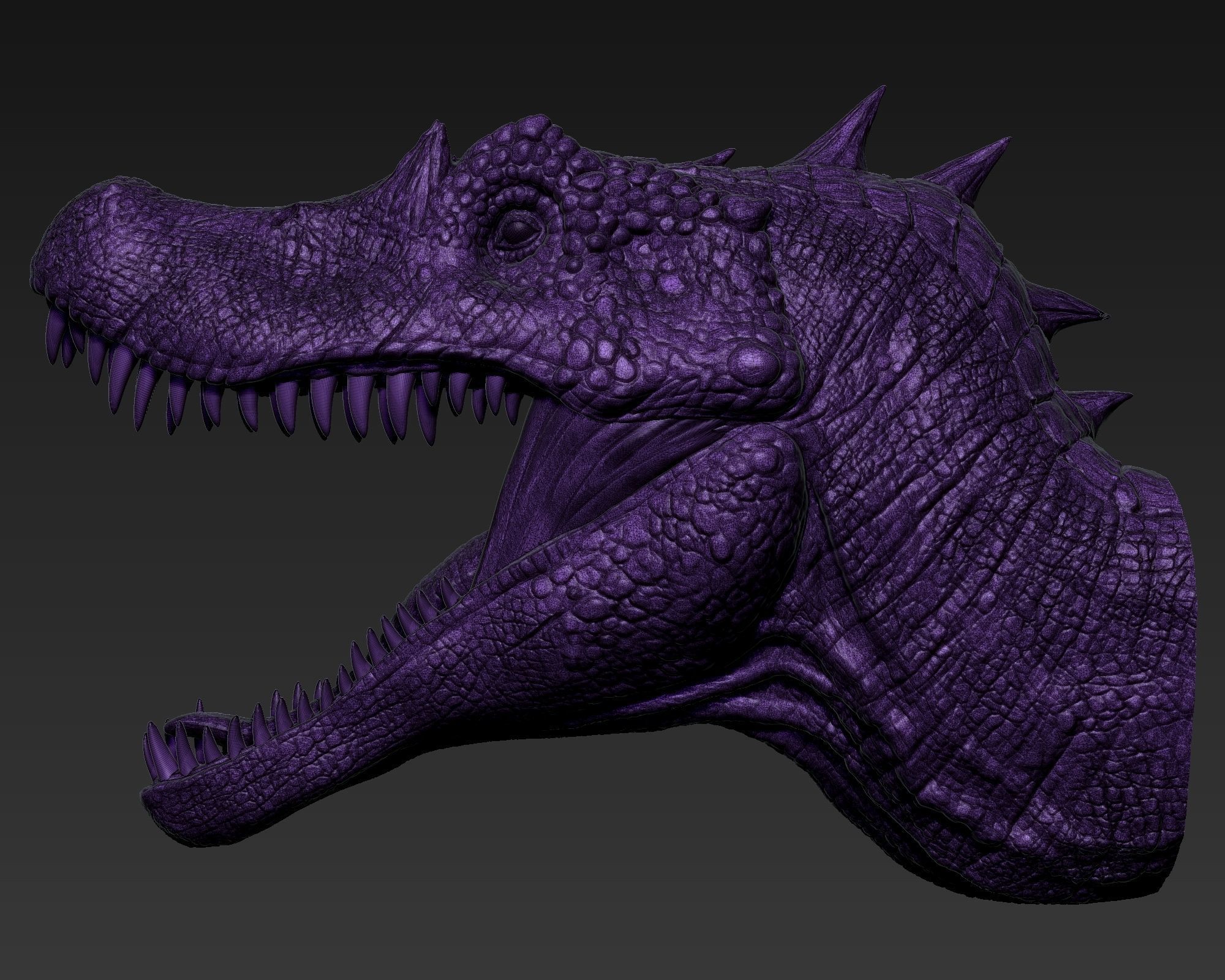 Spinosaurus 3D model 3D printable | CGTrader