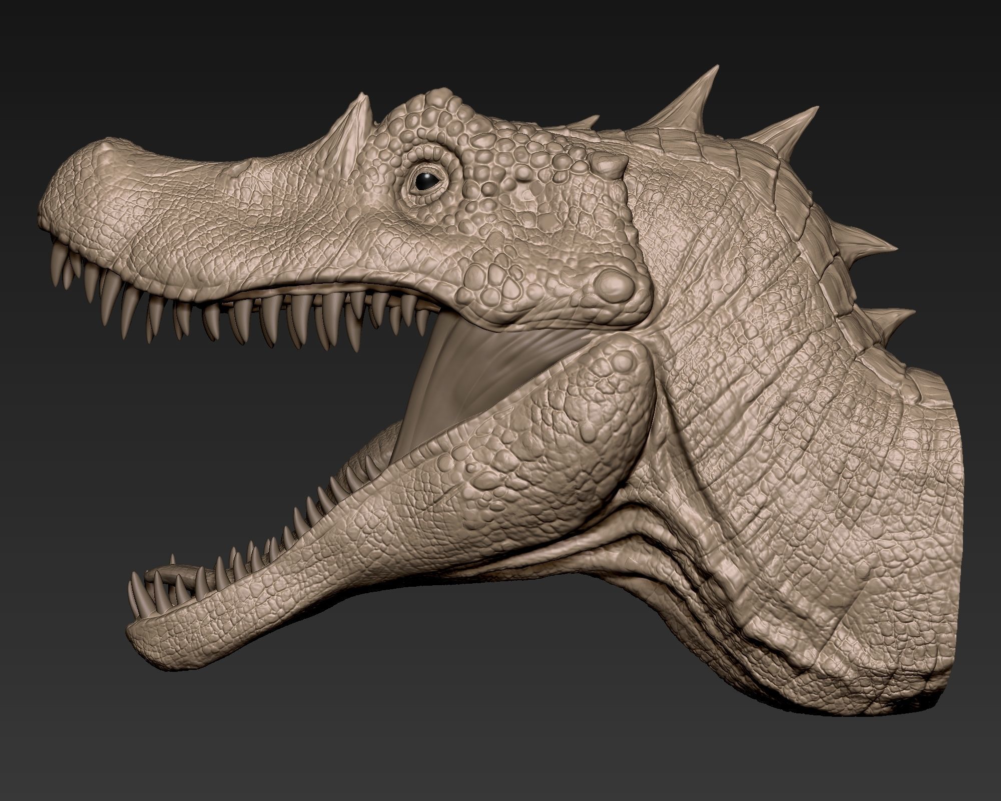 Spinosaurus 3D model 3D printable | CGTrader