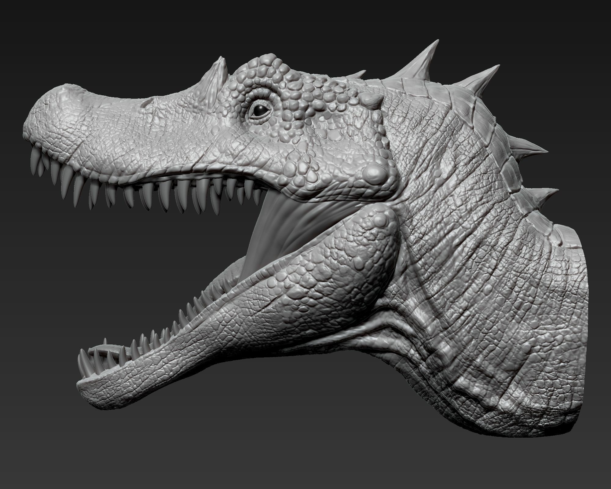 Spinosaurus 3D model 3D printable | CGTrader