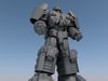 Guntras - Megazord - power ranger 3D model | CGTrader