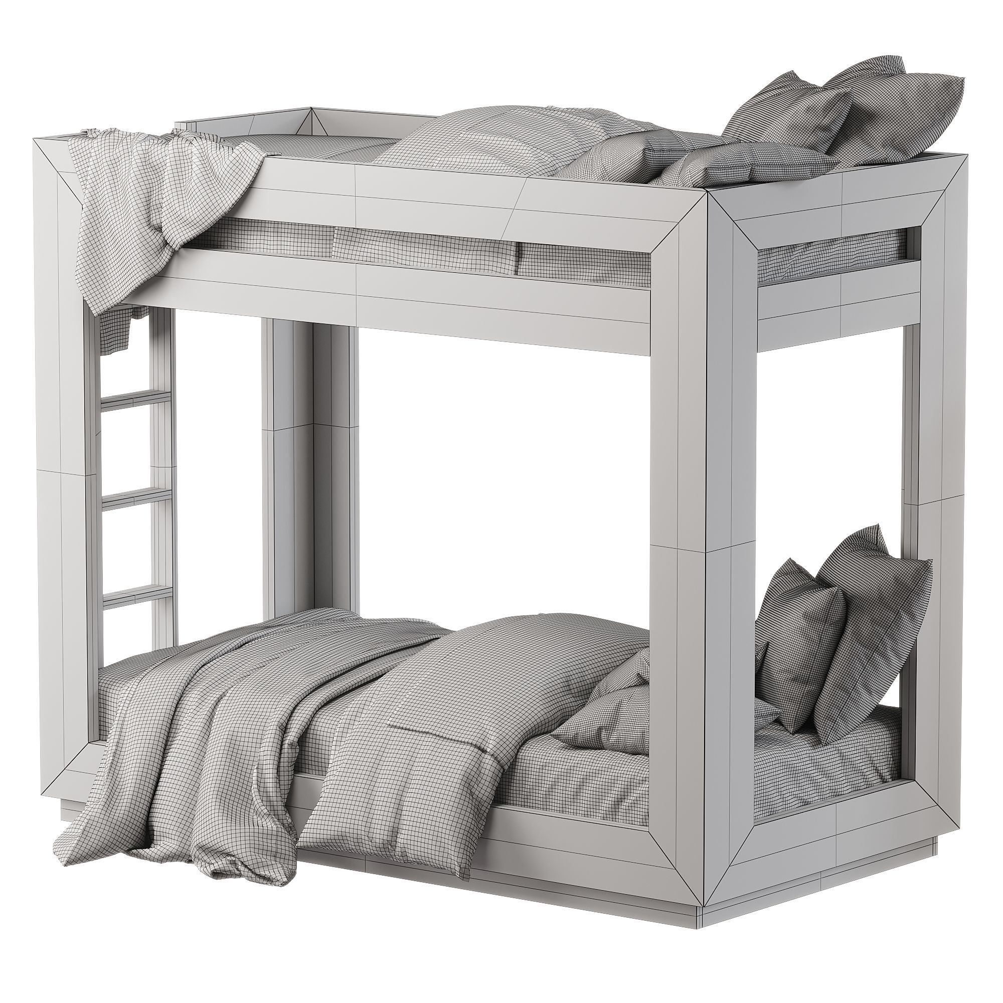 RH THAYER BUNK BED 3D model | CGTrader