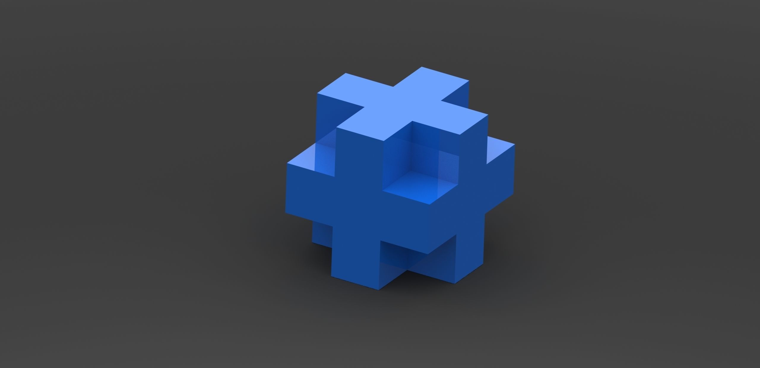Plus 3D Figure 3D model 3D printable | CGTrader