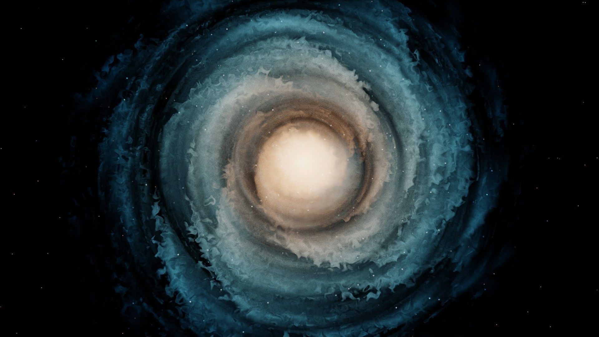 Galaxy Milky way free 3D model animated | CGTrader