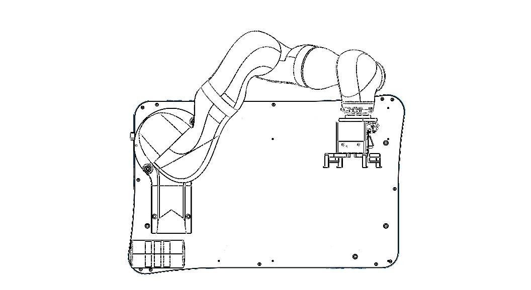 MiR Enclosed KUKA Robot Mount 3D model rigged | CGTrader