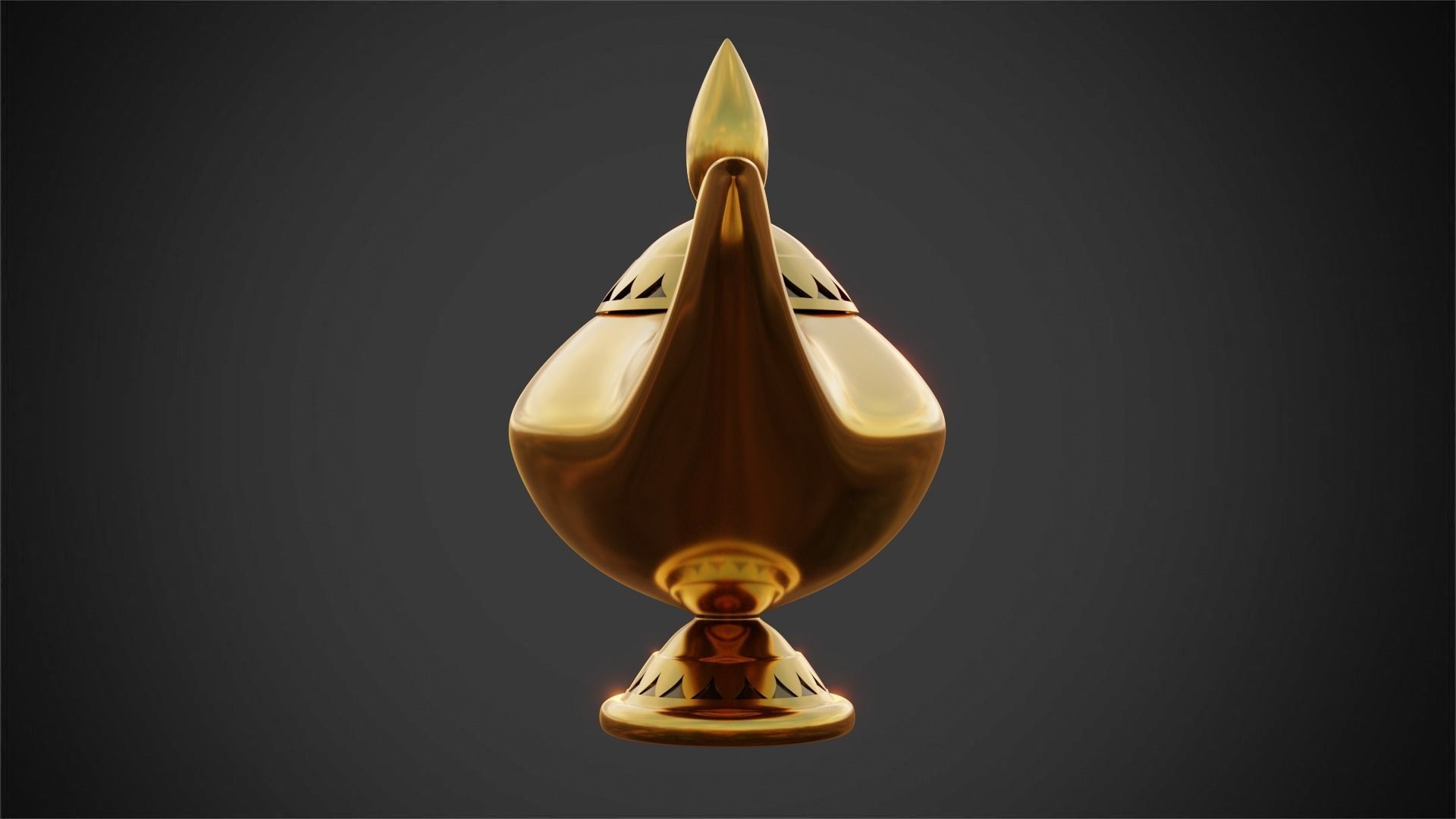 Aladdin Genie Lamp for Cosplay 3D model 3D printable | CGTrader