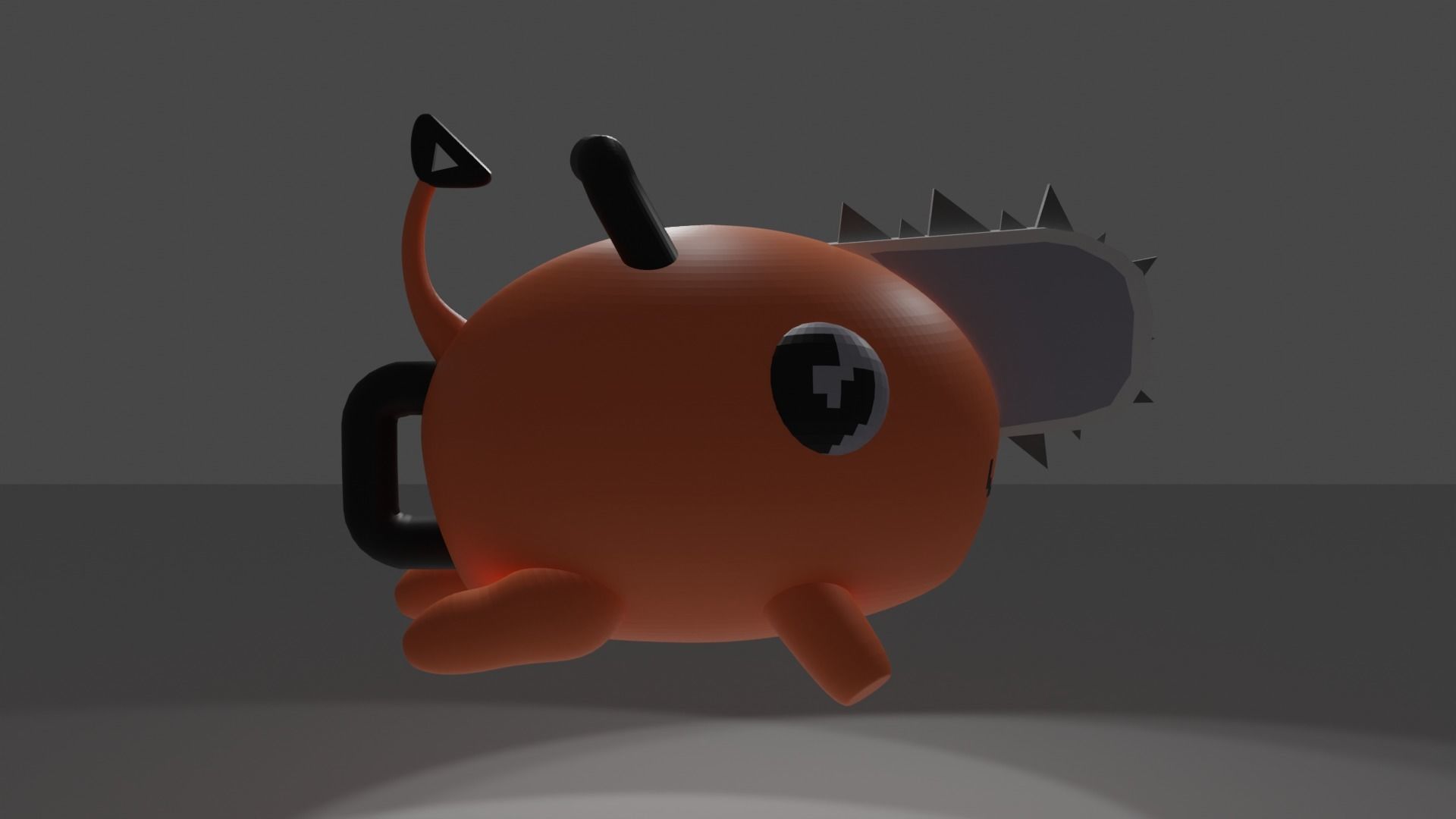 3D model Chainsaw Man Pochita VR / AR / low-poly | CGTrader