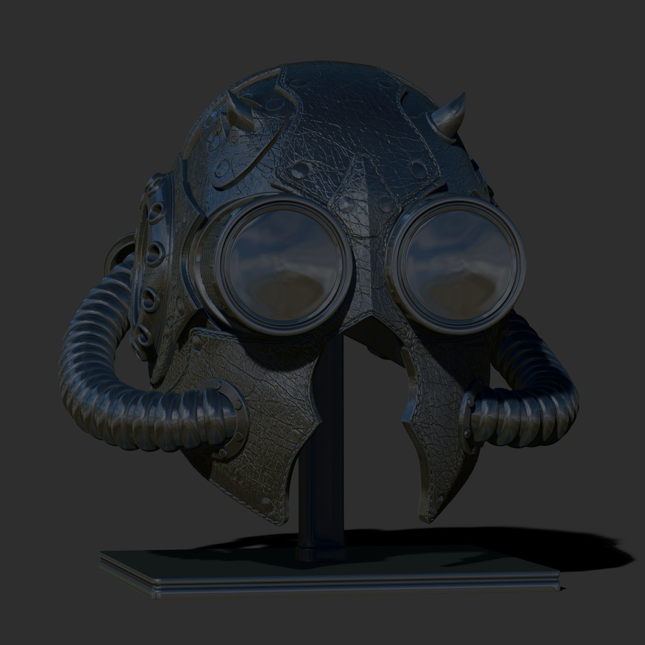 IMPERA MASK - NAMELESS GHOUL - GHOST B C 3D model 3D printable | CGTrader