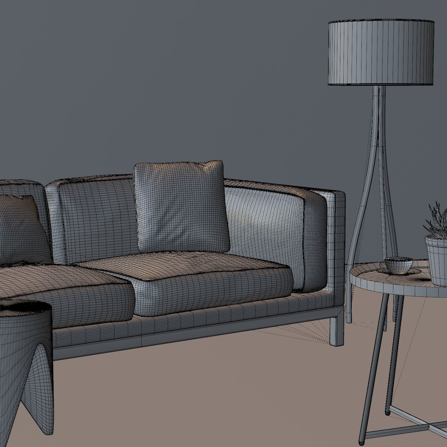 Dark room free 3D model | CGTrader