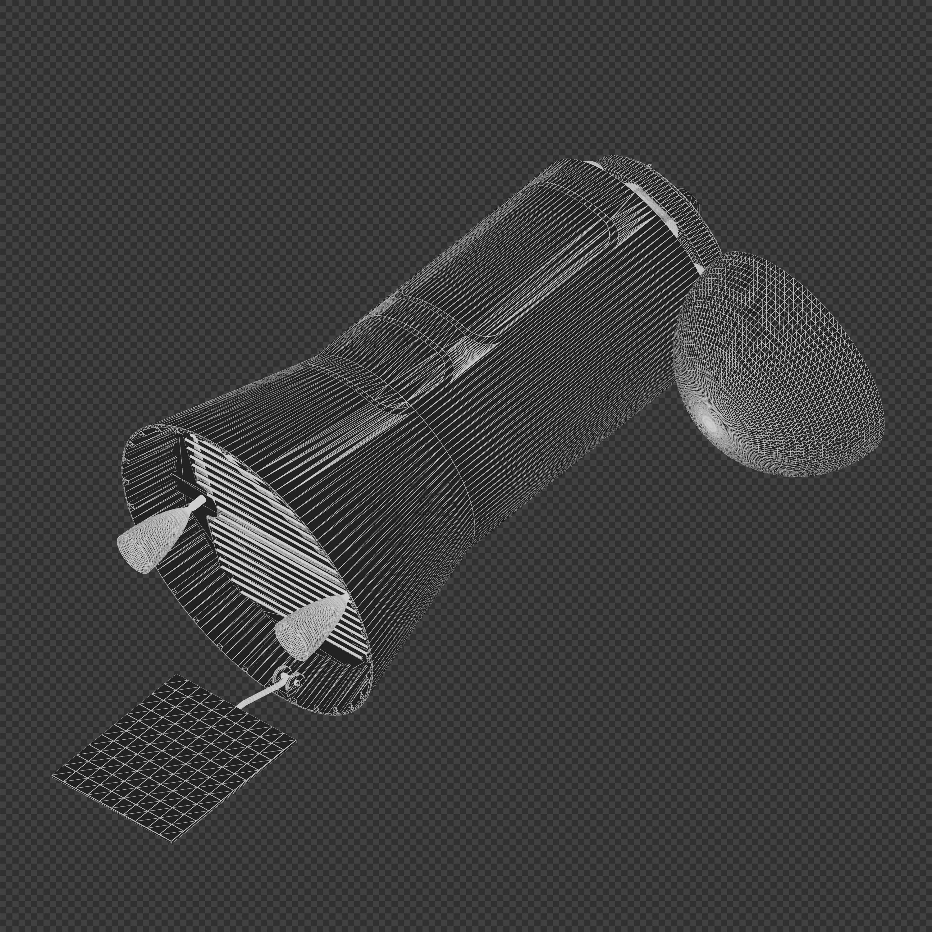 HMX XV Spacecraft 3D model | CGTrader