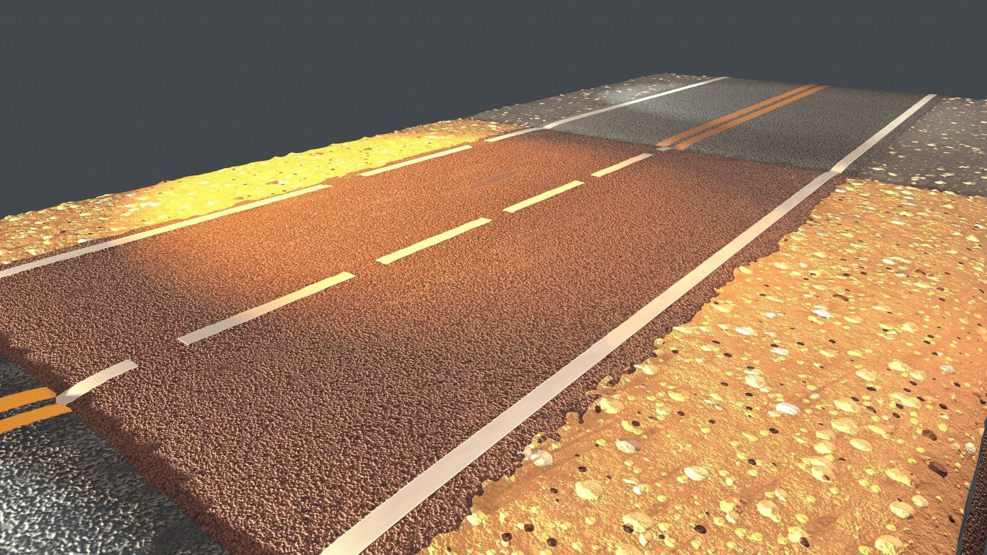 REALISTIC ROAD PBR TEXTURE - SEAMLESS Texture and sbsar File Texture ... REALISTIC ROAD PBR TEXTURE - SEAMLESS Texture and sbsar File Texture ...