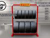 Horizontal tire Rack 3d printable in various scales 3D model 3D ...