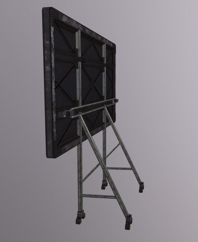 3D model Billboard Sign VR / AR / low-poly | CGTrader