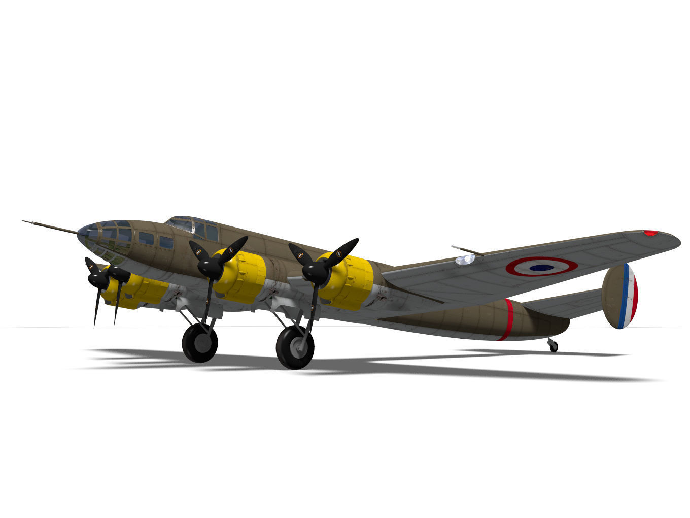 Bloch MB162 3D model | CGTrader