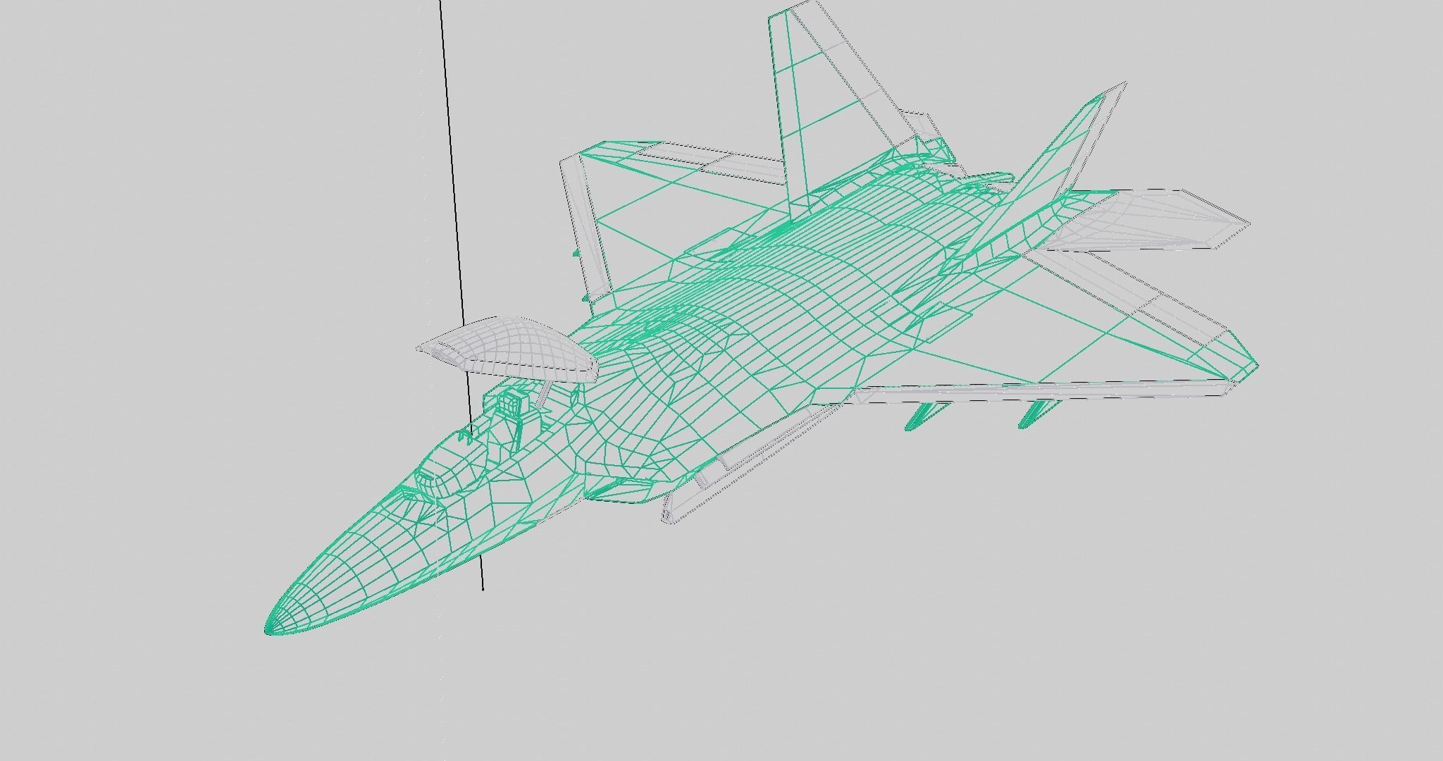 3D model Lockheed Martin F-22 Raptor VR / AR / low-poly | CGTrader