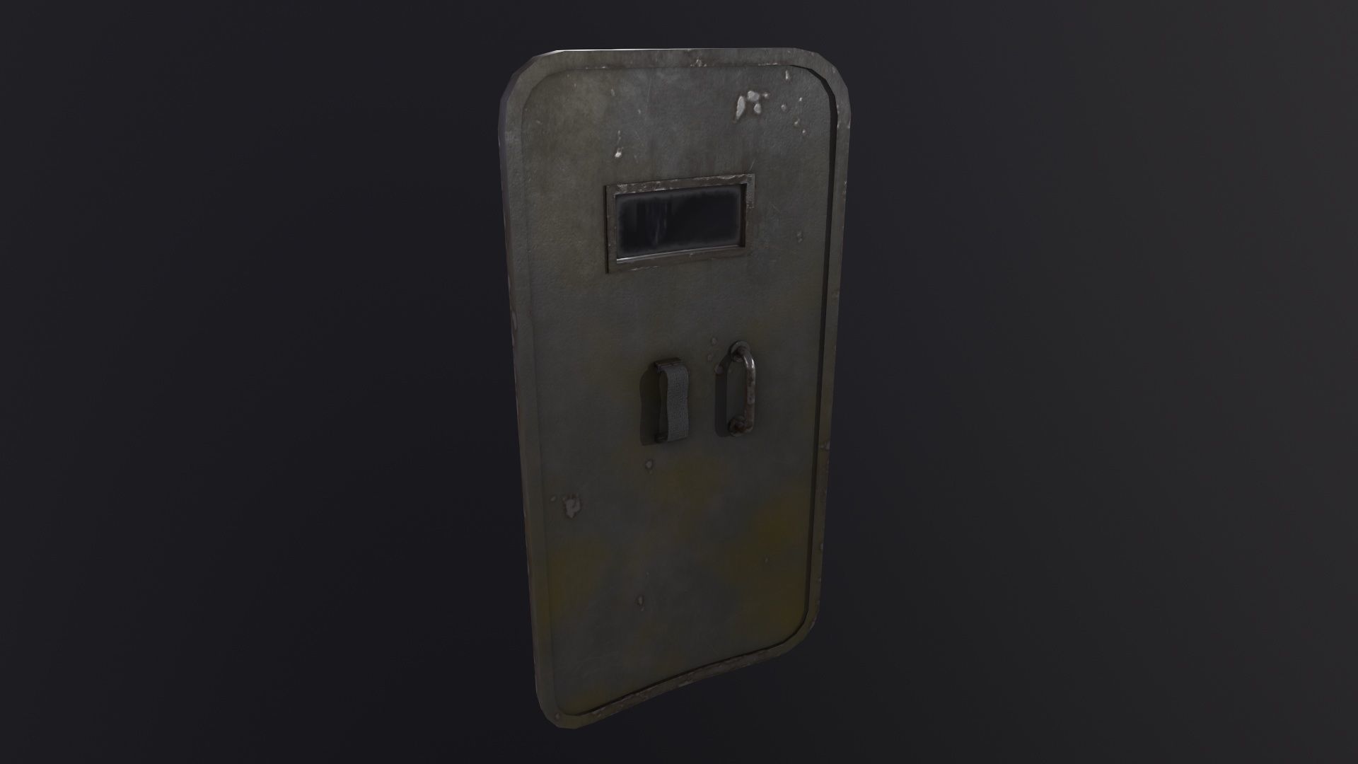 3D model Riot Shield 3D Model VR / AR / low-poly | CGTrader