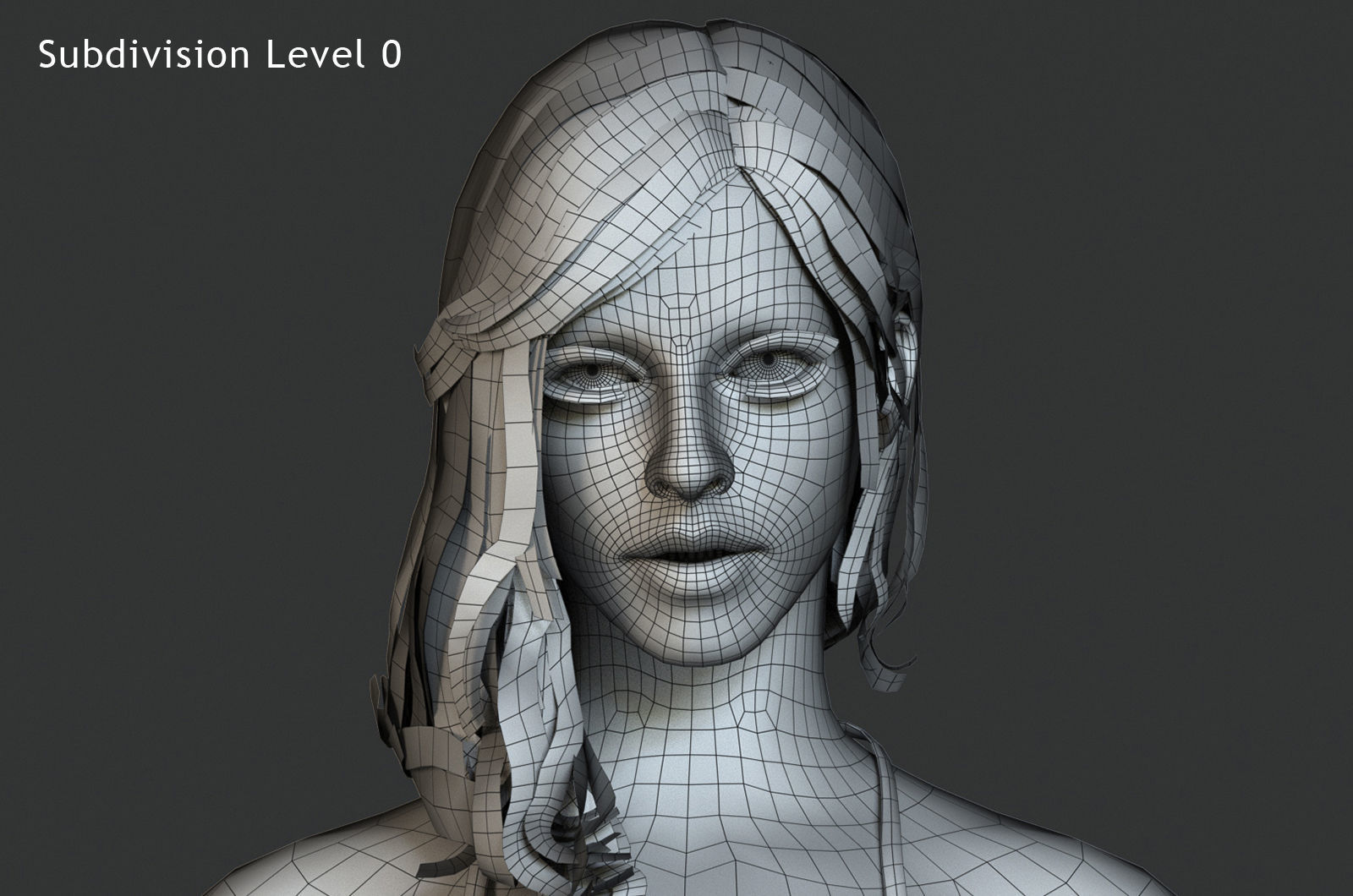 3D model Female Base Complete Rig VR / AR / low-poly | CGTrader
