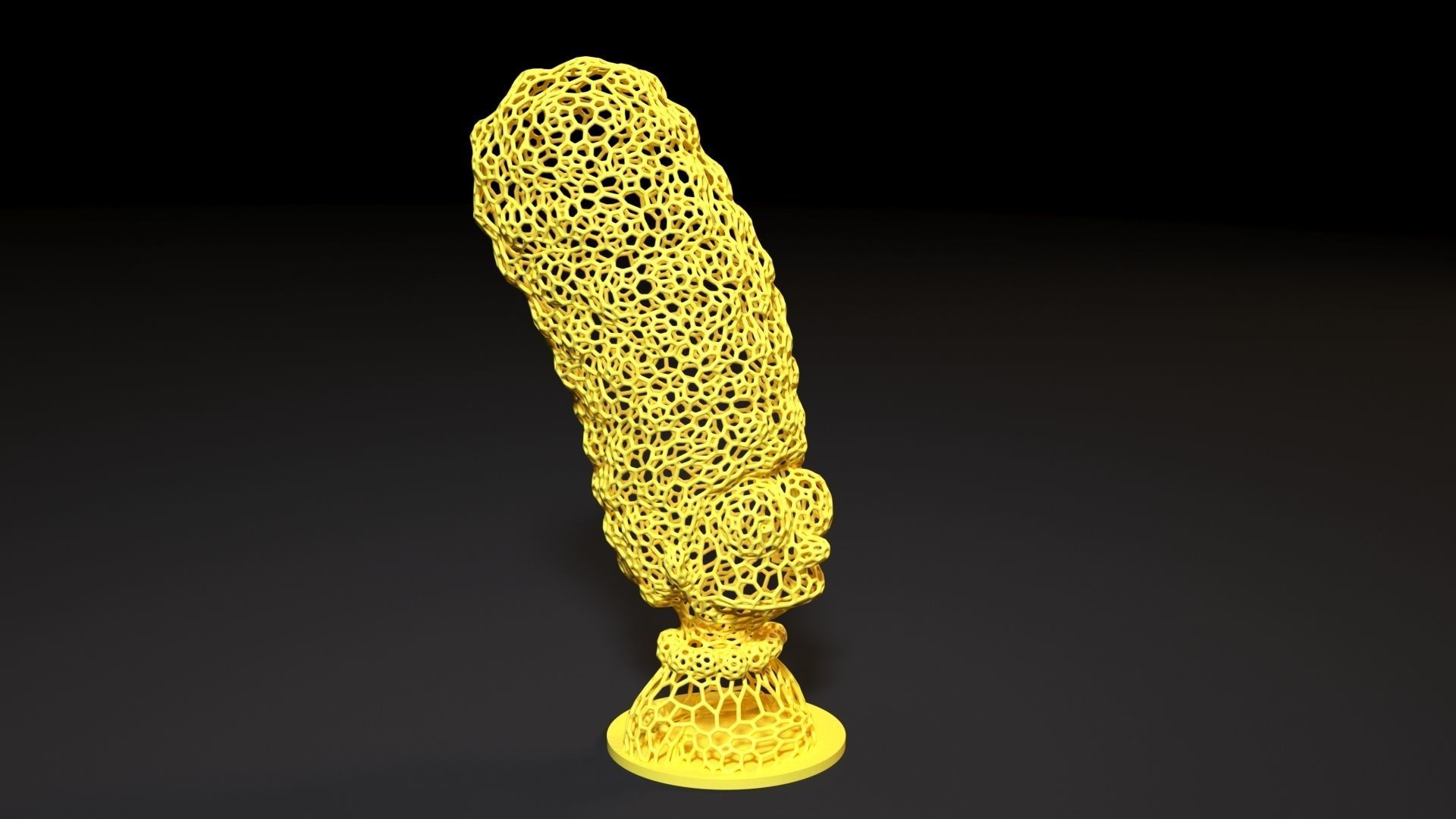 Marge Simpson 3D model 3D printable | CGTrader