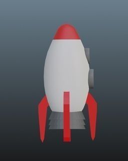 Simple rocker ship for games 3D model | CGTrader