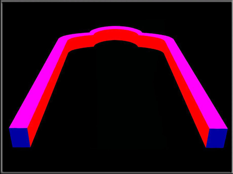 3D model Trefoil arch VR / AR / low-poly | CGTrader