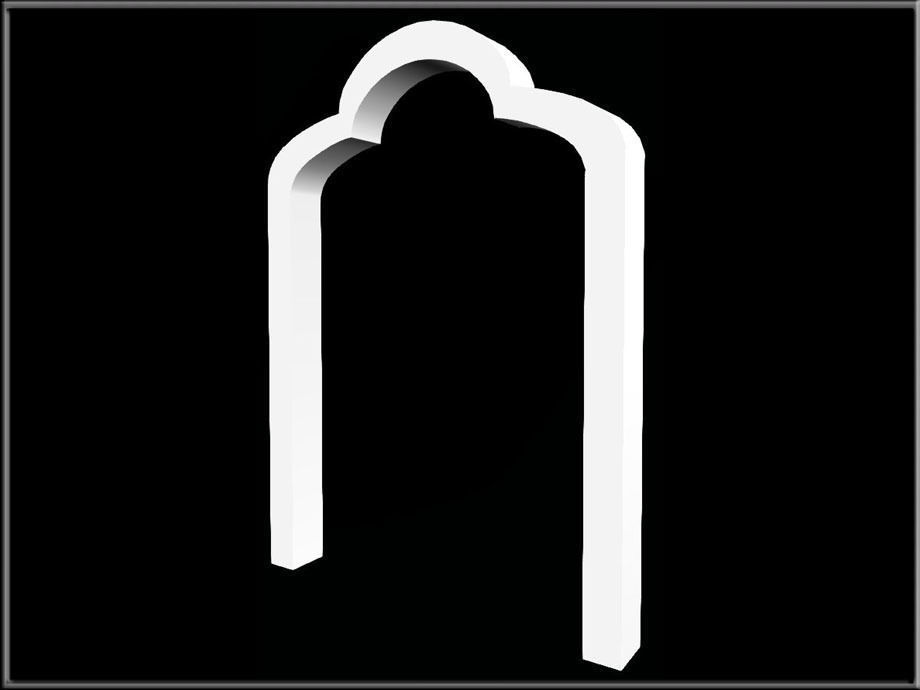 3D model Trefoil arch VR / AR / low-poly | CGTrader