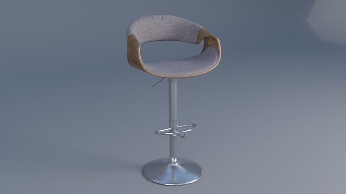 3D model Bar Stool VR / AR / low-poly | CGTrader