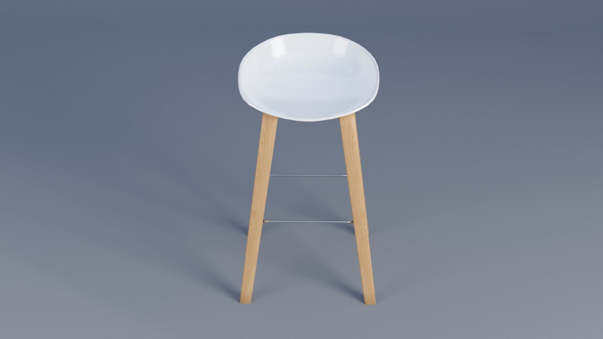 3D model Bar Stool VR / AR / low-poly | CGTrader