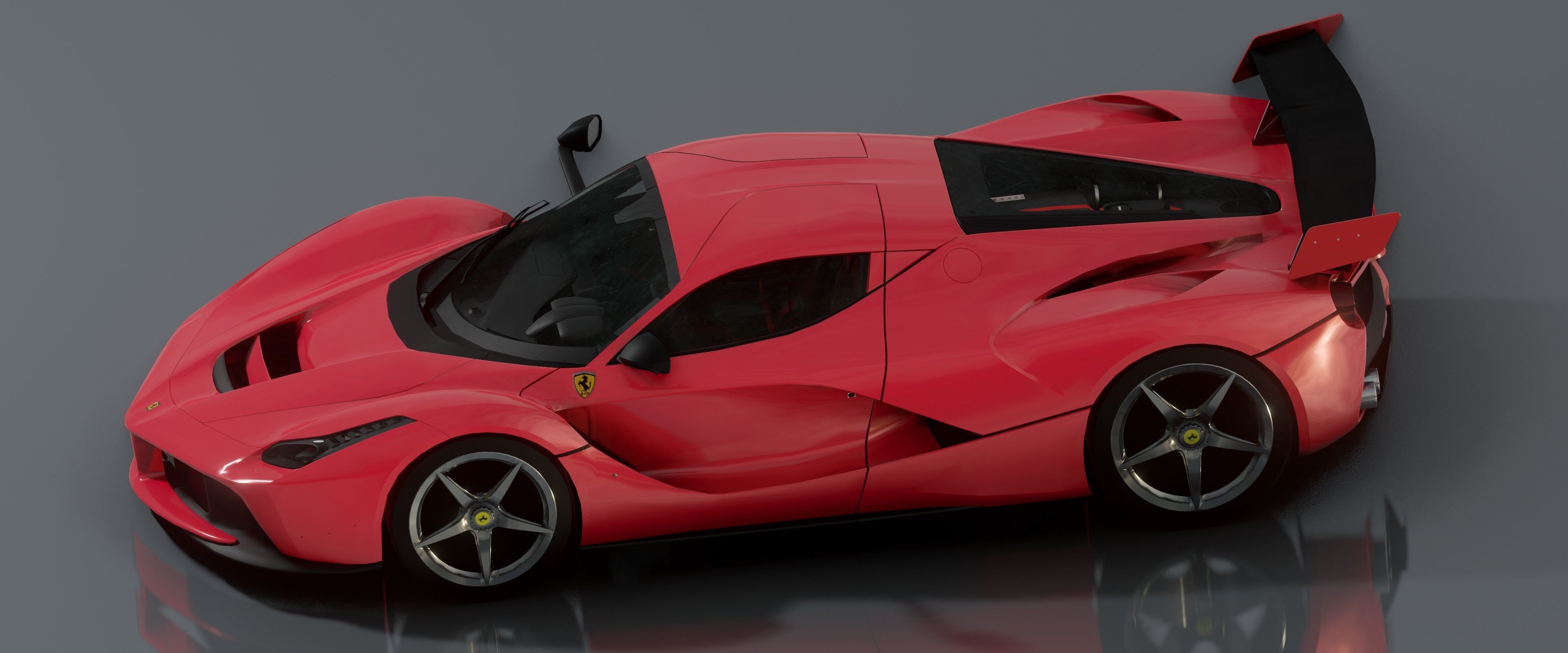 3D model Ferrari LaFerrari - Photorealistic VR / AR / low-poly | CGTrader