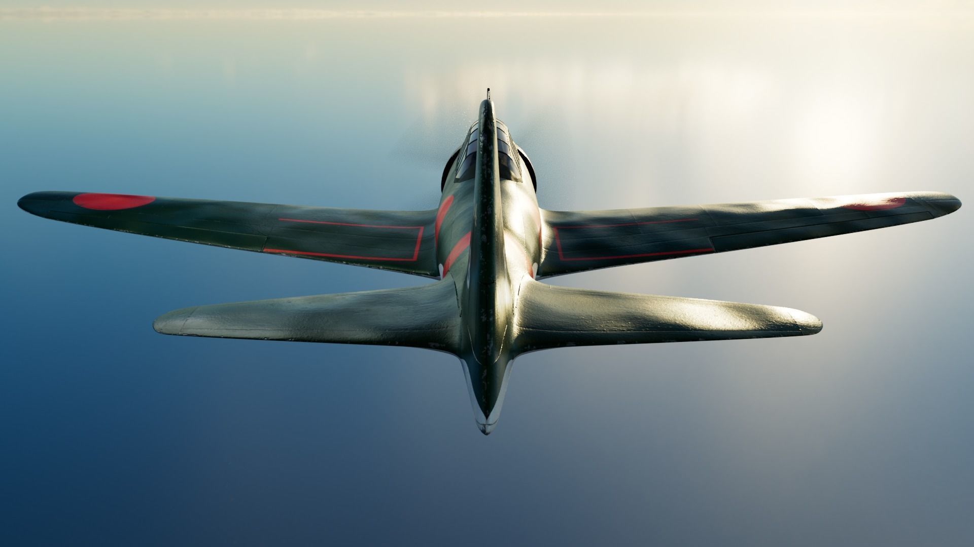 A6M5 Zero fighter 3d model 3D model | CGTrader
