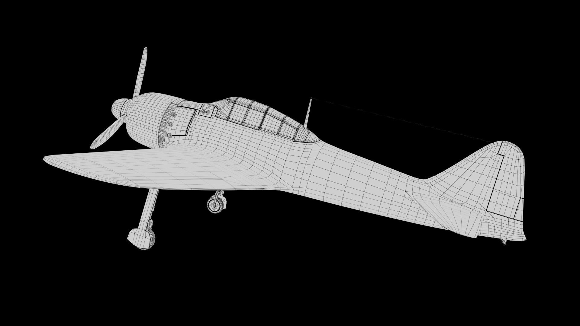 A6M5 Zero fighter 3d model 3D model | CGTrader
