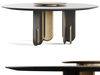 3D model Laura Meroni Talento Round Dining Table VR / AR / low-poly ...