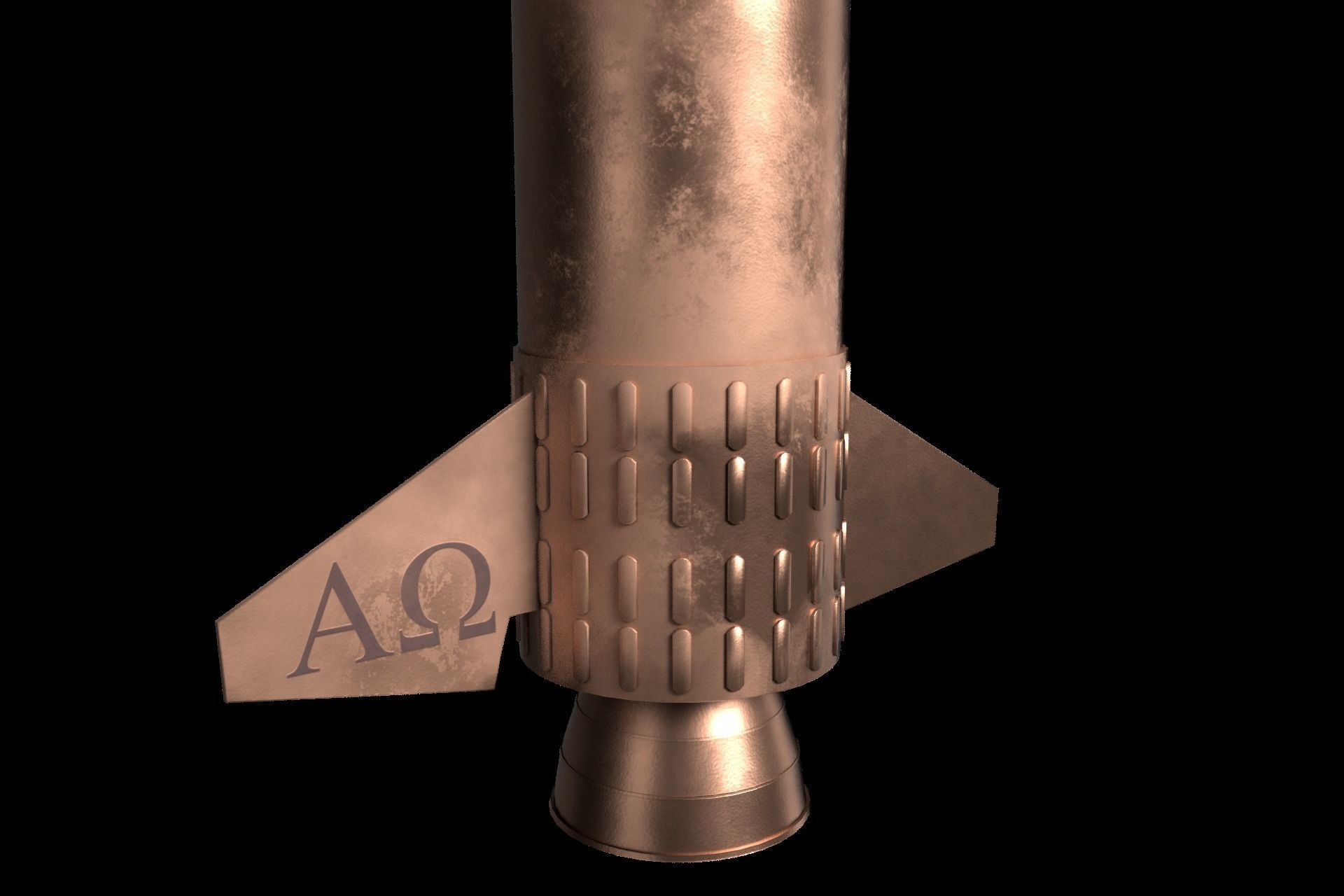 Alpha-Omega Bomb 3D model | CGTrader