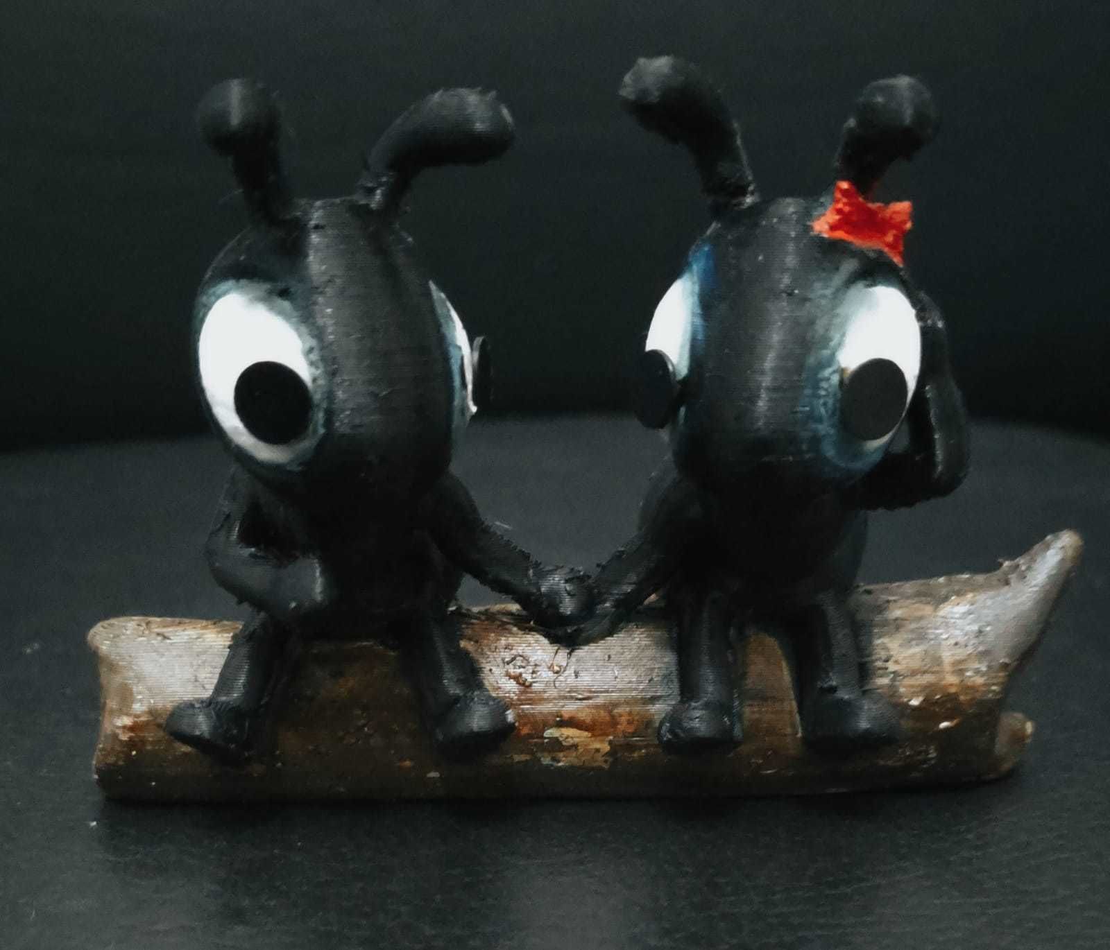 Ants in Love 3D model 3D printable | CGTrader