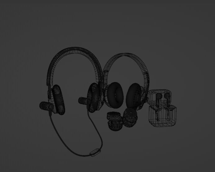 3D model Low-Poly Music Instruments VR / AR / low-poly | CGTrader