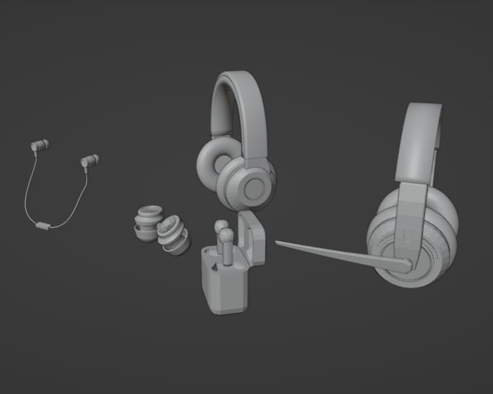 3D model Low-Poly Music Instruments VR / AR / low-poly | CGTrader