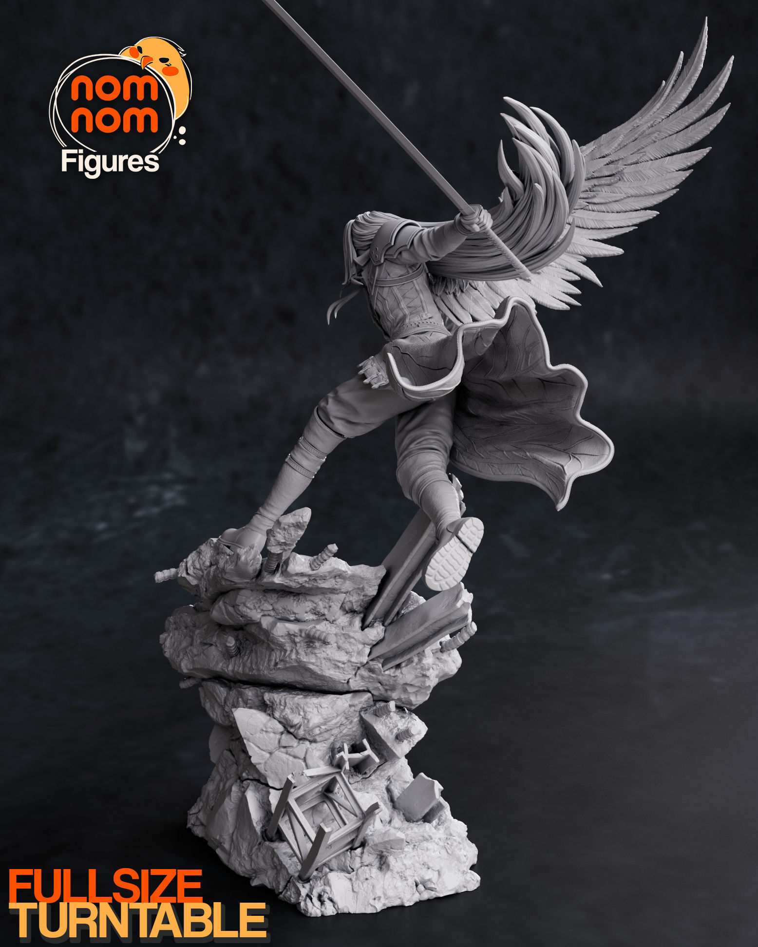 Sephiroth - Final Fantasy VII 3D model 3D printable | CGTrader