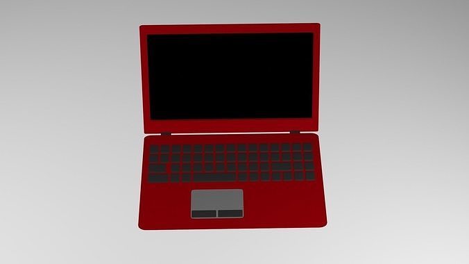 Laptop 3D model | CGTrader