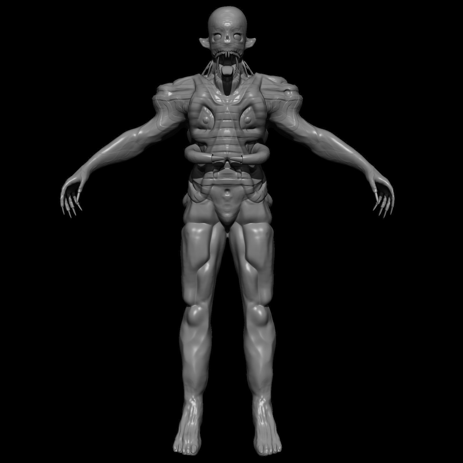 Zombies transformed from humans 3D model | CGTrader