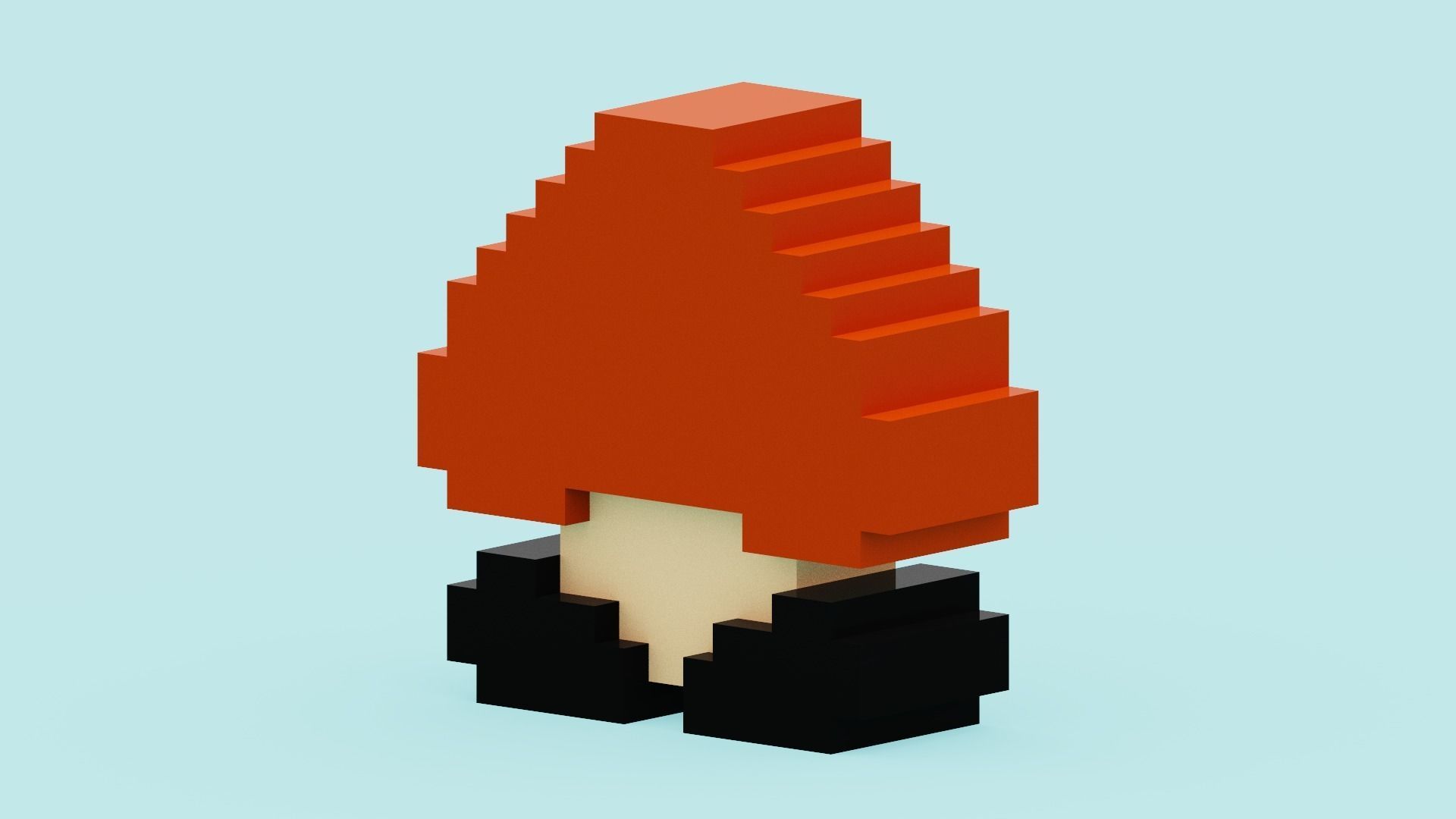 3D model Voxel Goomba VR / AR / low-poly | CGTrader