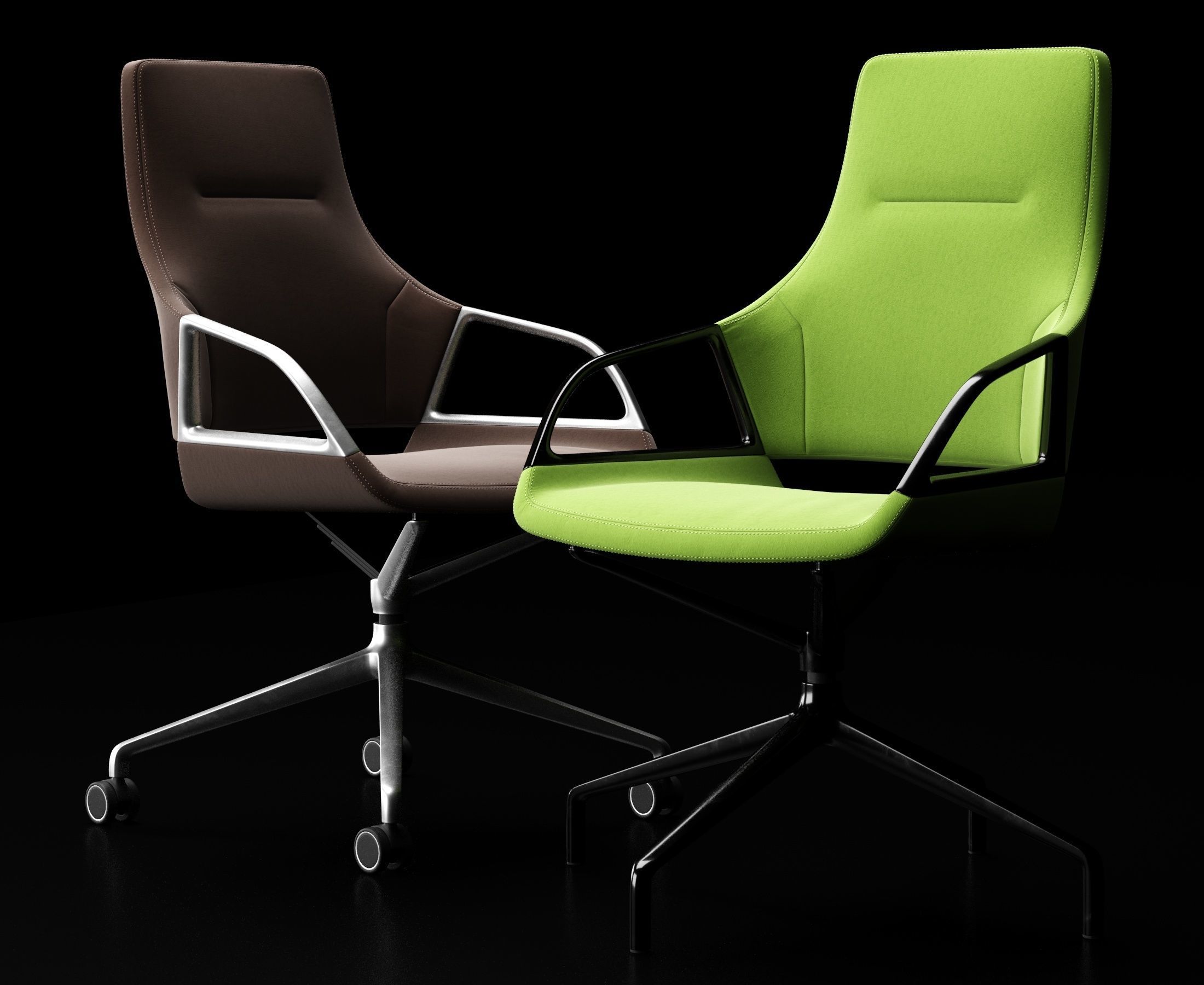 Conference Graph Chair 3D model | CGTrader