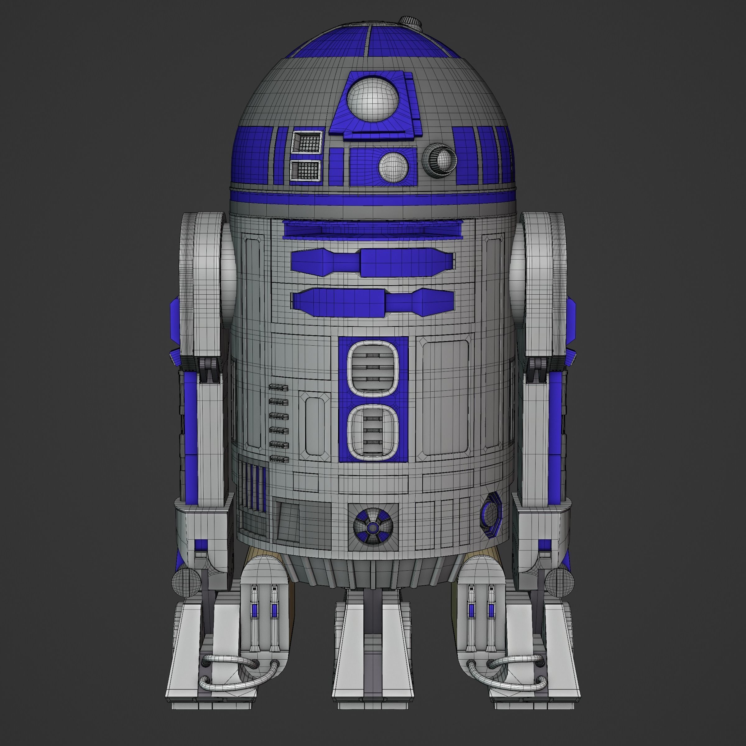 R2-D2 3D Model 3D model | CGTrader