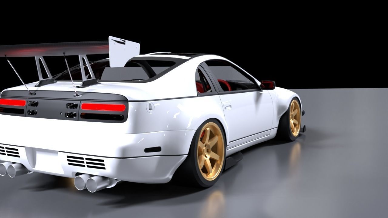 Nissan 300ZX Tenshi Zeta 3D model | CGTrader